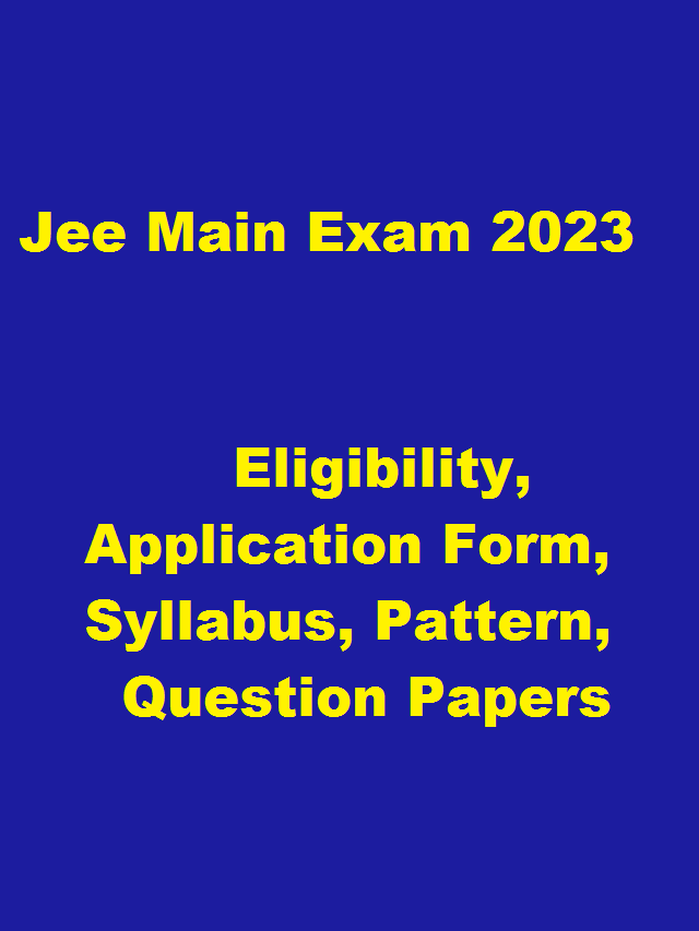 JEE Main 2023 Notification » जेईई मेन 2023 अधिसूचना पीडीएफ ~ Sarkari ... JEE Main 2023 Notification » जेईई मेन 2023 अधिसूचना पीडीएफ ~ Sarkari ...
