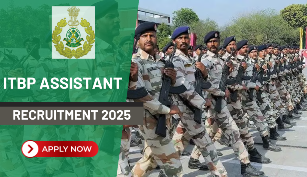 ITBP Assistant Commandant Recruitment 2025: New Notification Out For ...